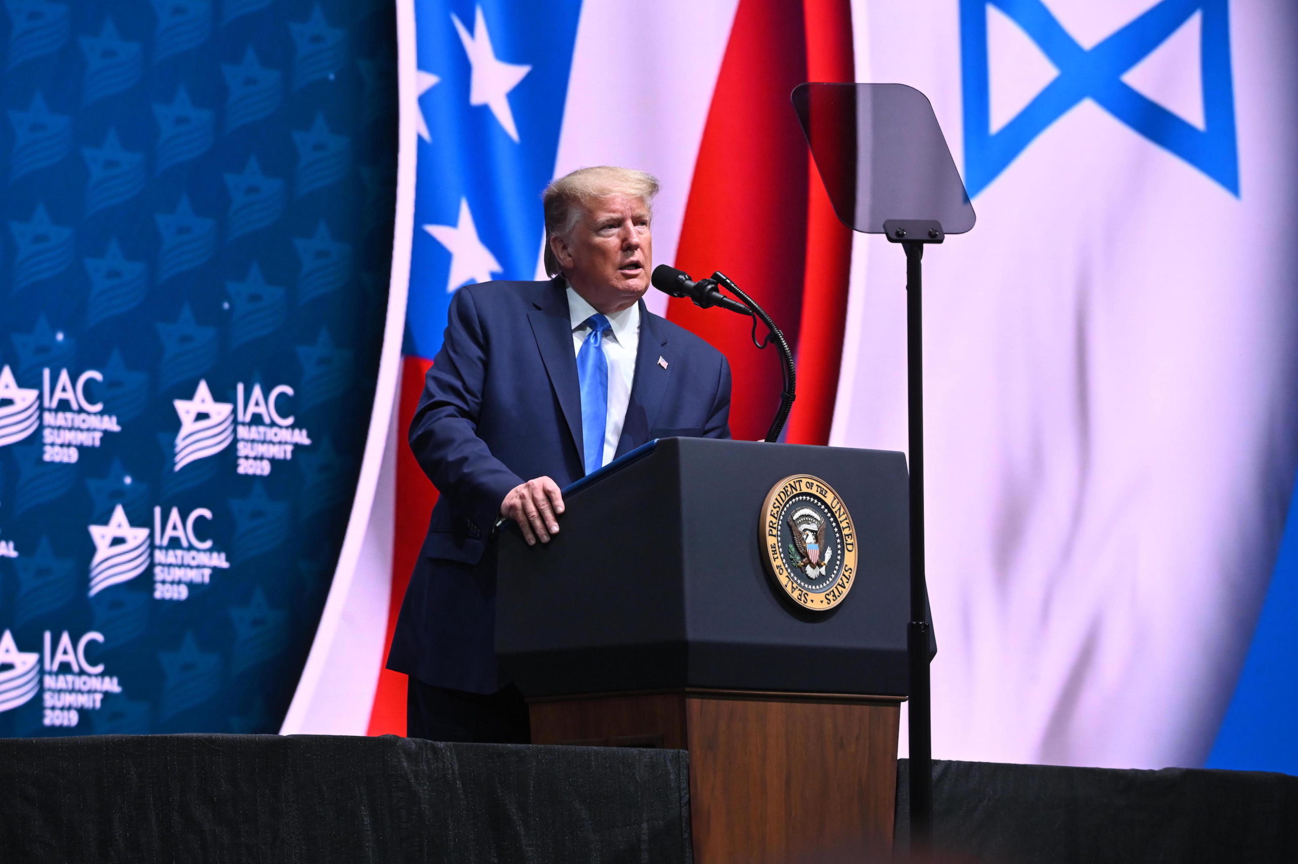 In Florida, Trump makes waves with speech at IAC conference