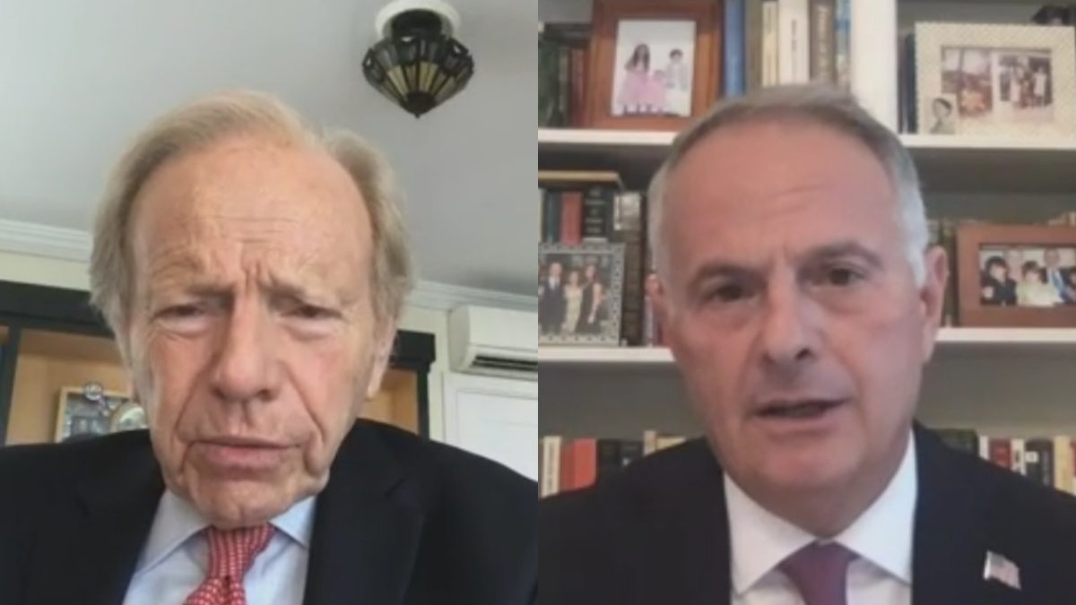 In Senate hearing, Ken Weinstein gets a boost from Joe Lieberman