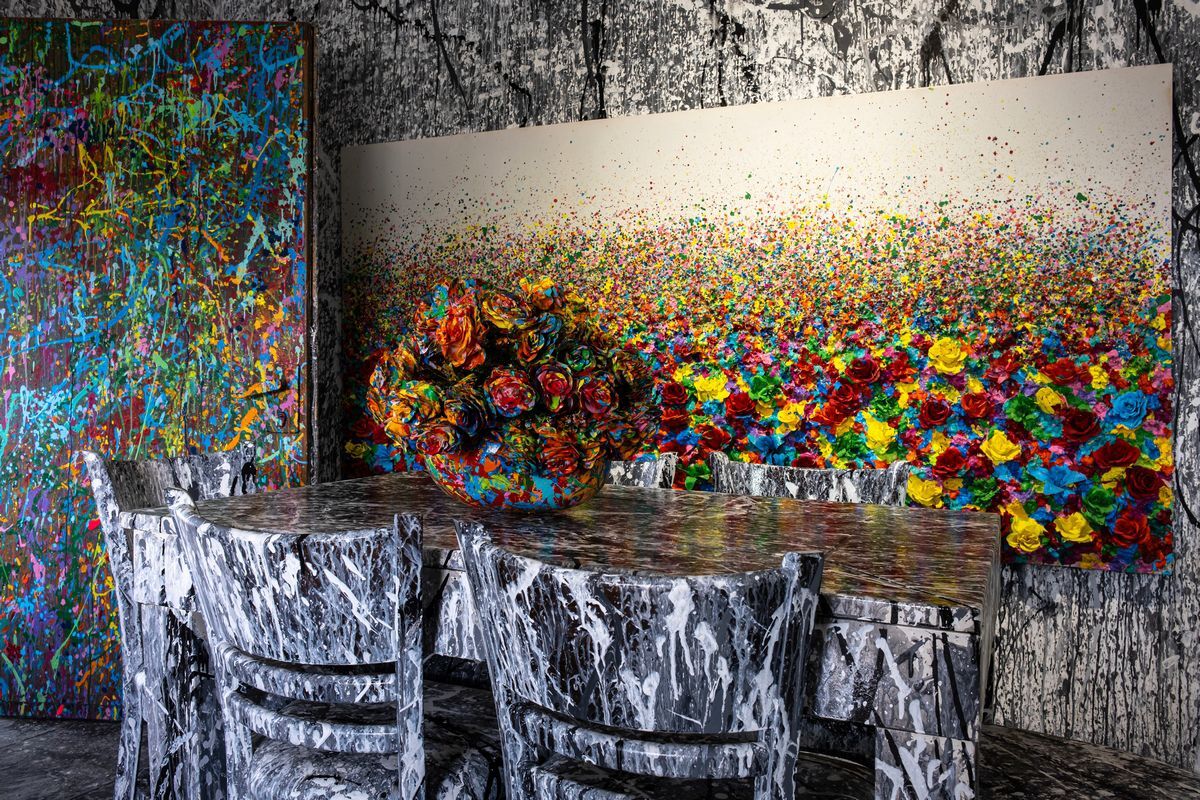 Druze Artist S Splash Of Color Reaches From Northern Israel To Hostage