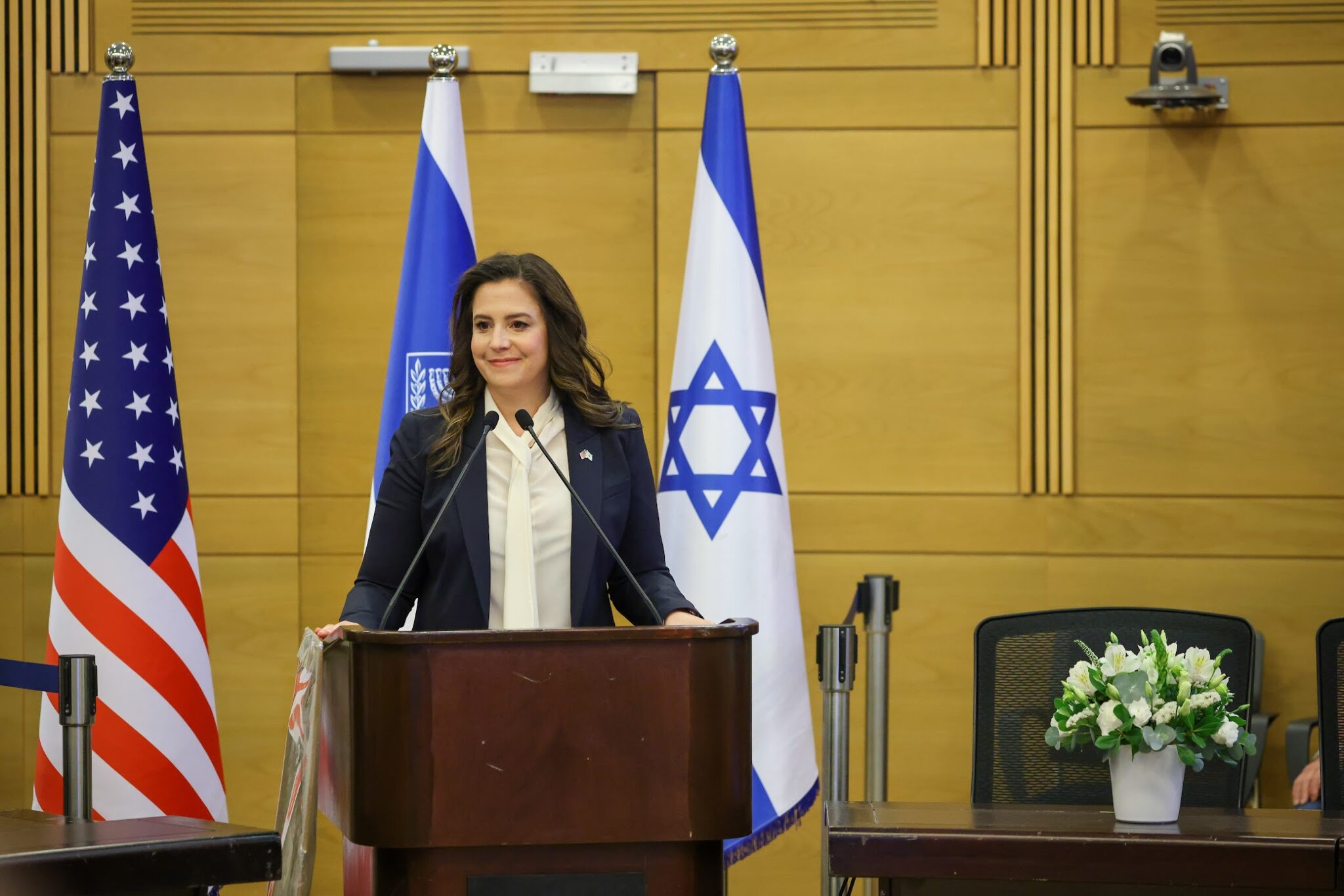 Stefanik: There is no excuse for Biden to block aid to Israel