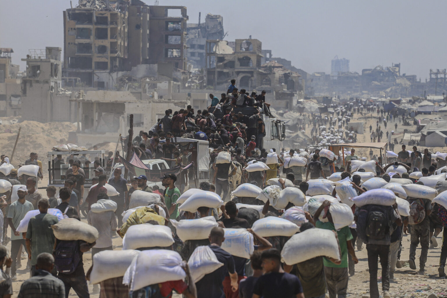 Global pressure campaign forces Israeli shift on Gaza aid